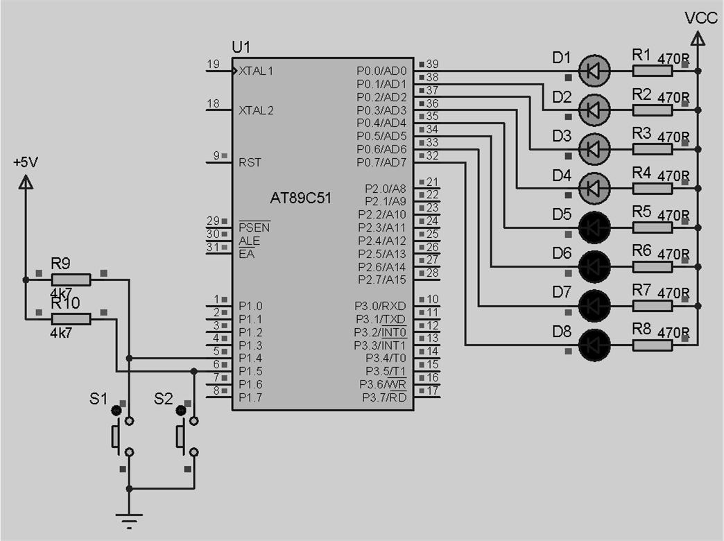 用if语句控制P0口8位LED的点亮状态_单片机if函数怎么点亮灯-CSDN博客