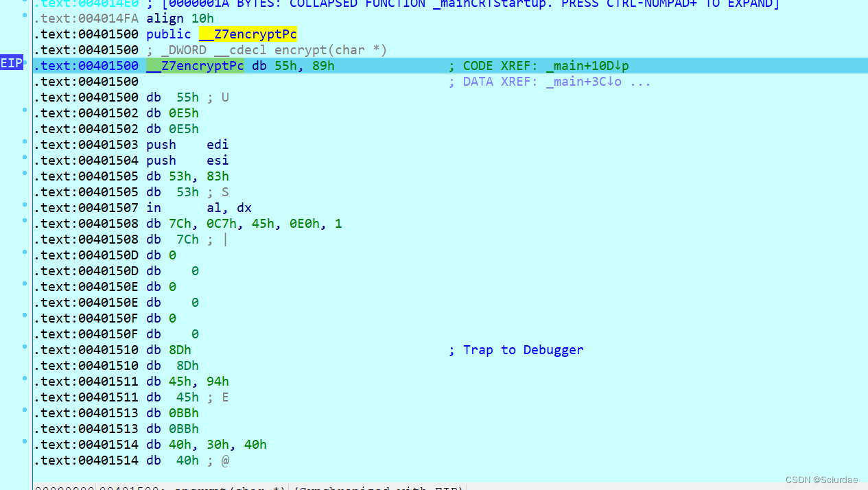 CTF Reverse逆向学习之SMC动态代码加密技术，题目复现（NSSCTF）（[网鼎杯 2020 青龙组]jocker）_逆向 smc-CSDN博客