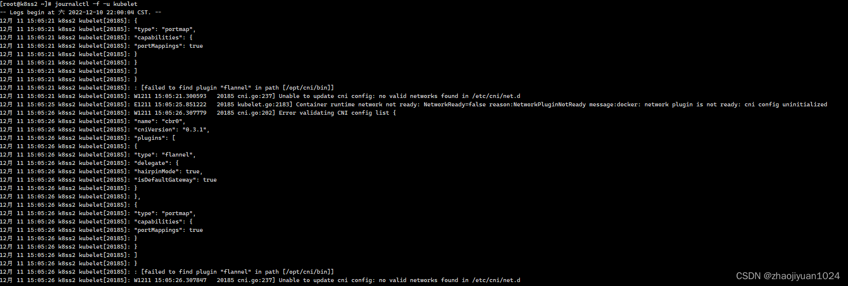 K8s集群notready问题处理flannel安装完成后 Node是not Ready Csdn博客