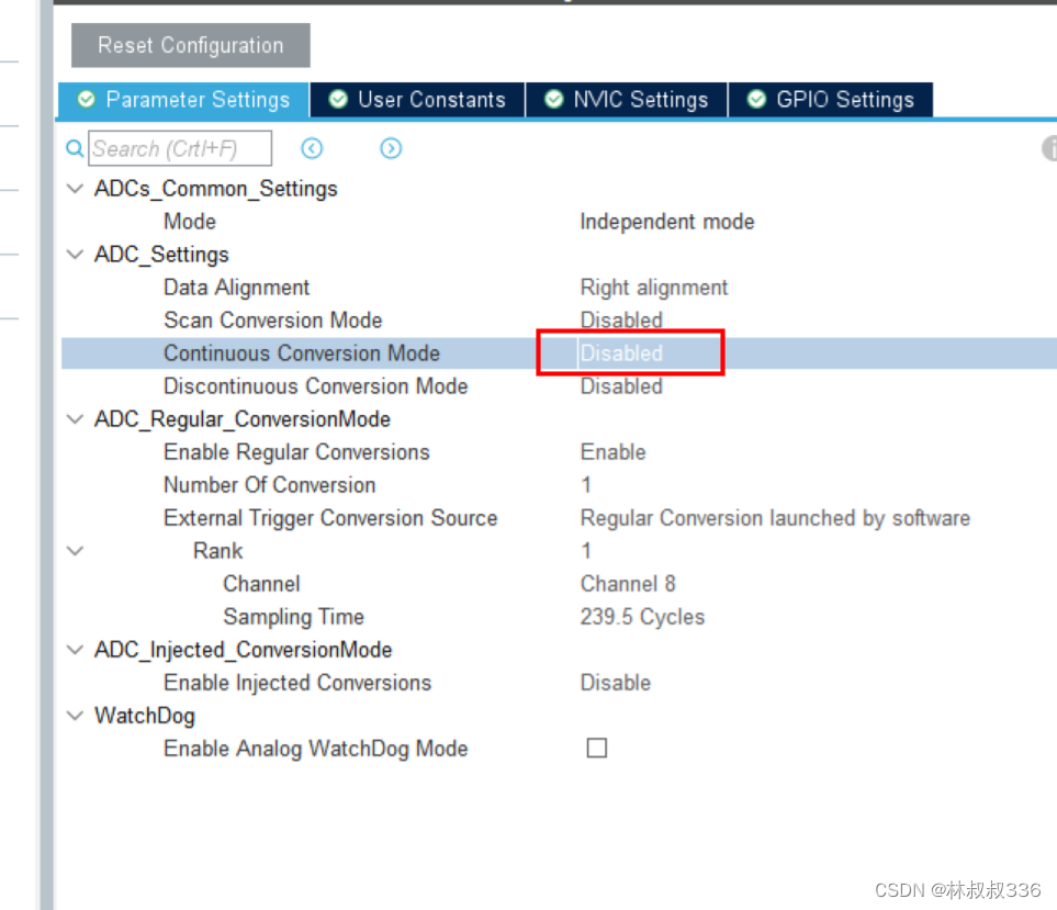 STM32CubeMX-ADC hal库 1 单通道采样（非dma模式）_cubmx adc单路采集-CSDN博客