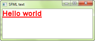 SFML2.6 图形模块--文本和字体_sfml字体-CSDN博客
