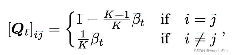 Structured Denoising Diffusion Models in Discrete State-Spaces【D3PM重点笔记 ...