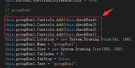 Winform 使用groupbox分类管理控件_在groupbox1中添加一个控件control-CSDN博客