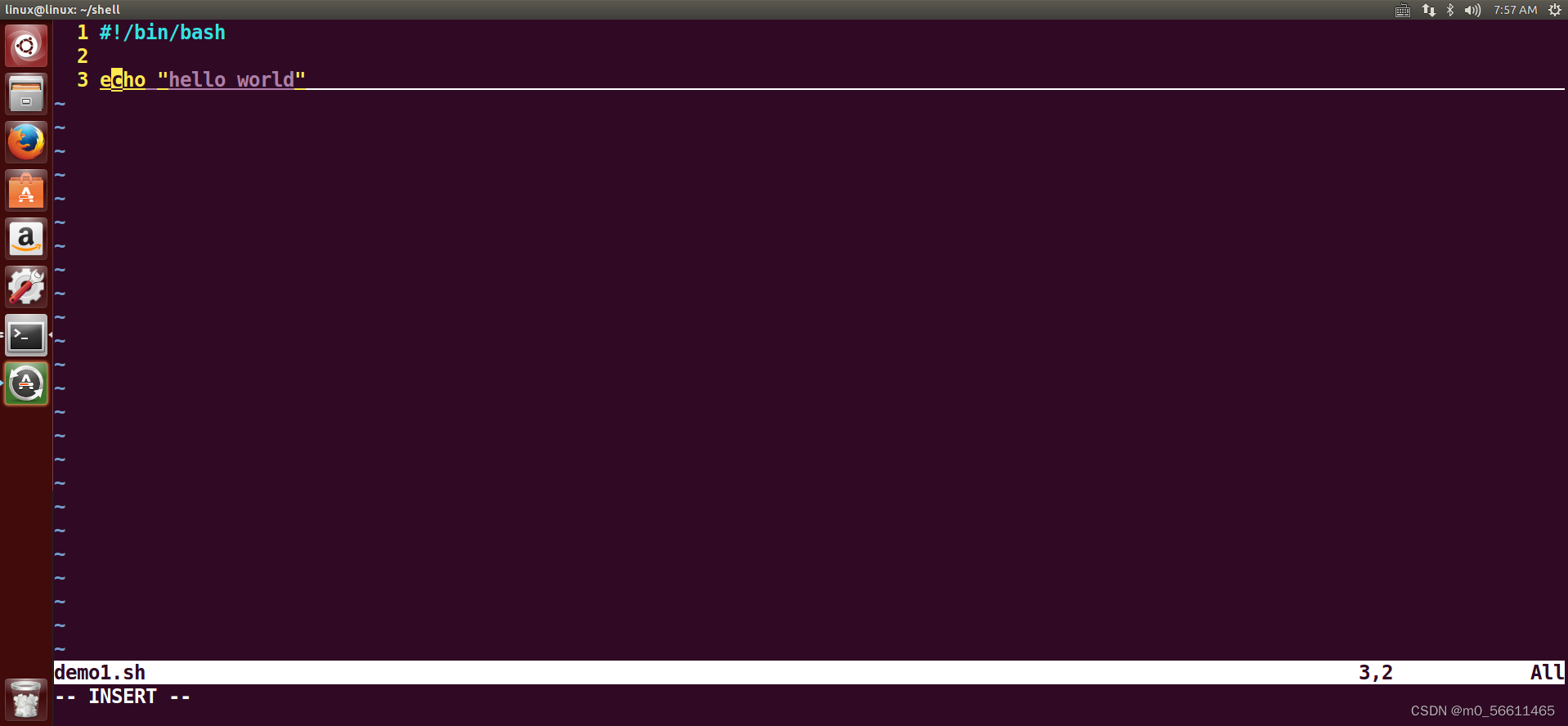 Shell脚本运行 Csdn博客