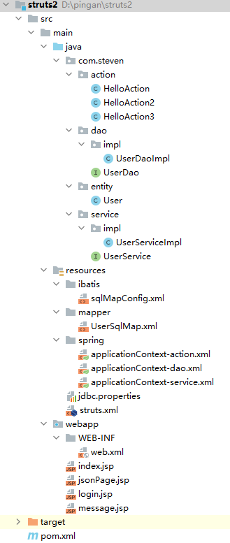 Idea 整合maven+ssi(spring+struts2+ibatis)_maven ibatis-CSDN博客