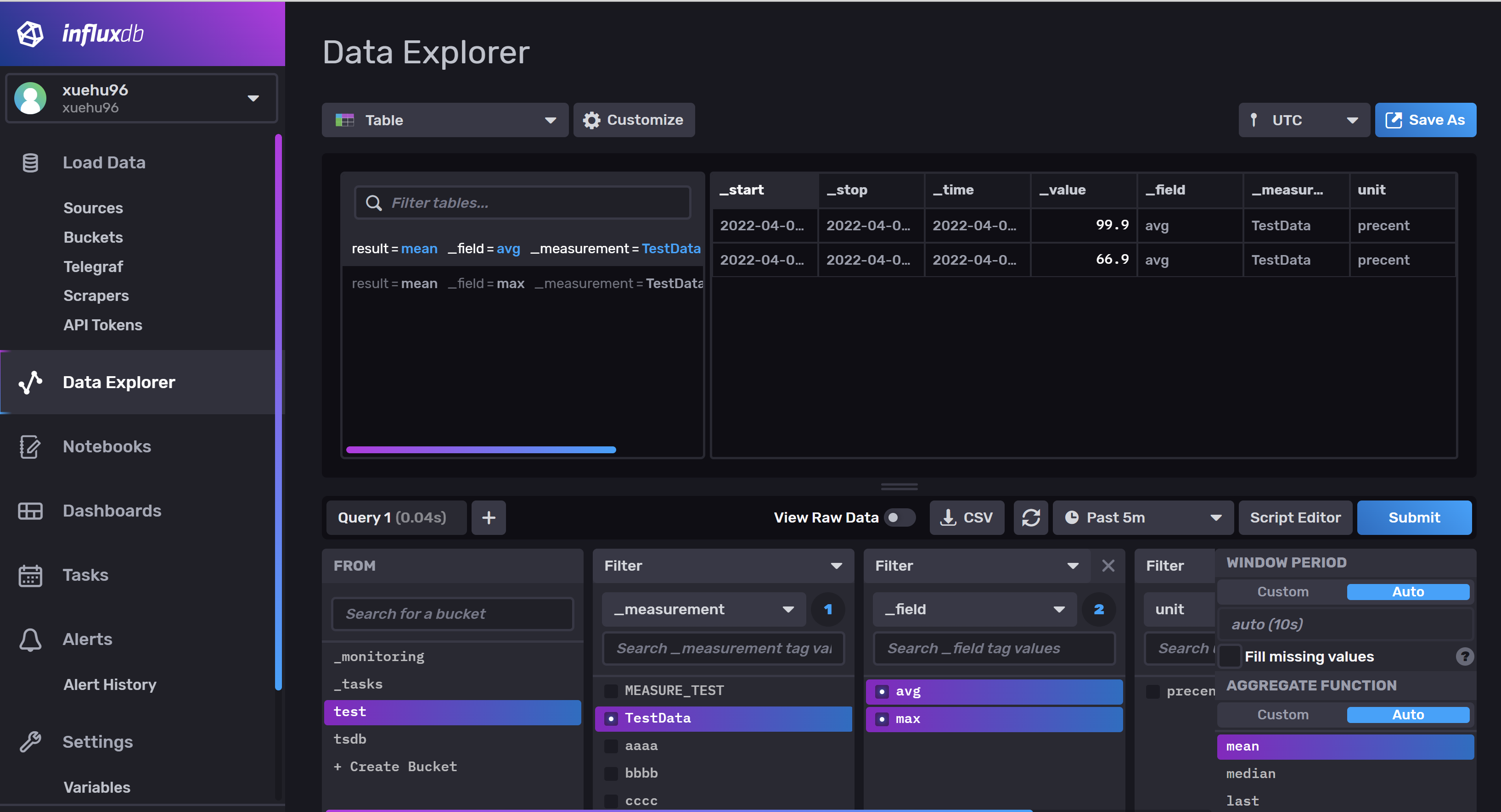 时序数据库influxDB（二）Go语言连接TSDB——influxDB2_golang 时序数据库-CSDN博客