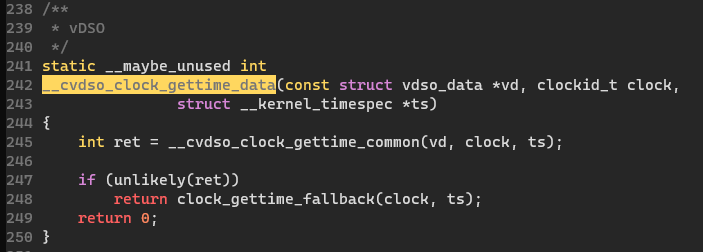 vDSO 笔记：相关代码：kernel clock_gettime()_kernel clock gettime-CSDN博客