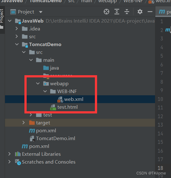 【Tomcat-idea创建并运行web项目】_webapp怎么启动-CSDN博客