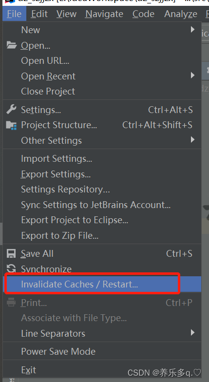 关于idea找不到外部资源库External Libraries的解决办法_idea external libraries使用自己的-CSDN博客