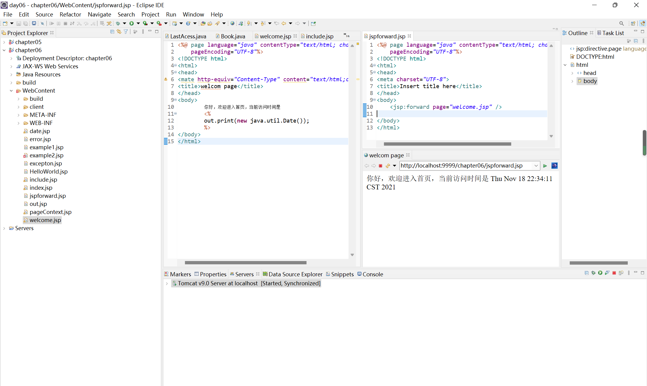 JavaWeb——jsp动作元素_jsp动作元素学习-CSDN博客