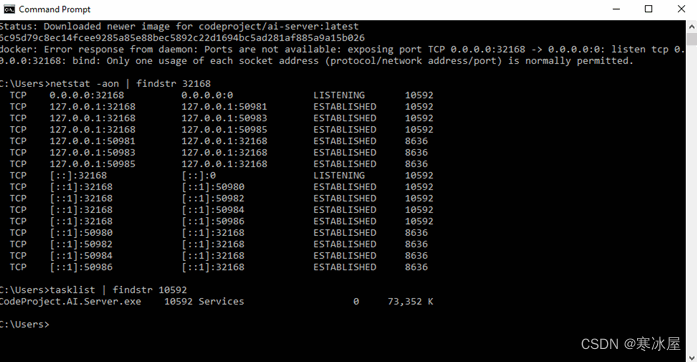 如何在Docker中运行CodeProject.AI服务器_docker desktop docker desktop -unexpected wsl erro-CSDN博客