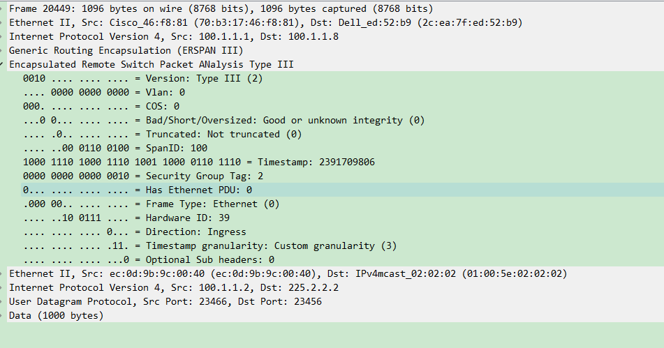 cisco 3548x 低延时交换机erspan获取ns时间戳_erspan 协议header-CSDN博客