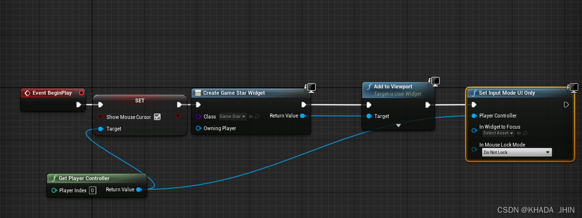 ue4初级UI设置一（游戏的开始界面）_ue4 启动ui蓝图-CSDN博客