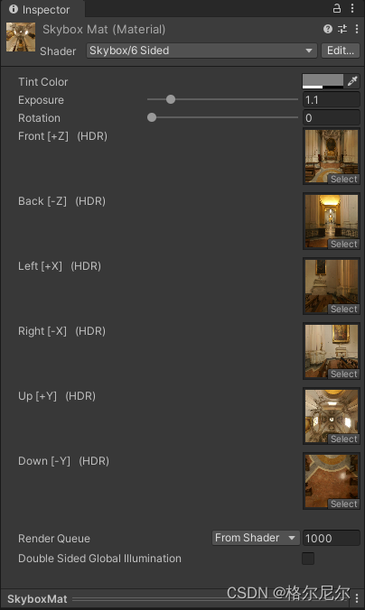 Unity Shader学习记录(17) —— 高级纹理_untiy camera.rendertocubemap-CSDN博客