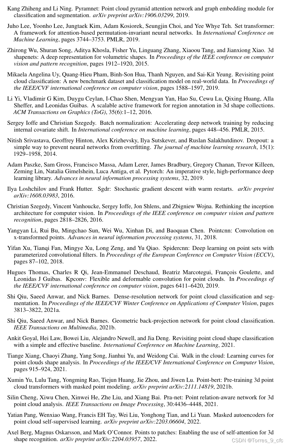 Point Stack：Advanced Feature Learning on Point Clouds using Multi-reso使用多分辨率特征和可学习池在点云上进行高级特征学习 ...