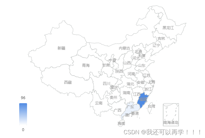 使用echarts制作全国地图实现点击选择其中一个省份获取省份值后点击空白处回到全国地图echarts获取地区代码 Csdn博客