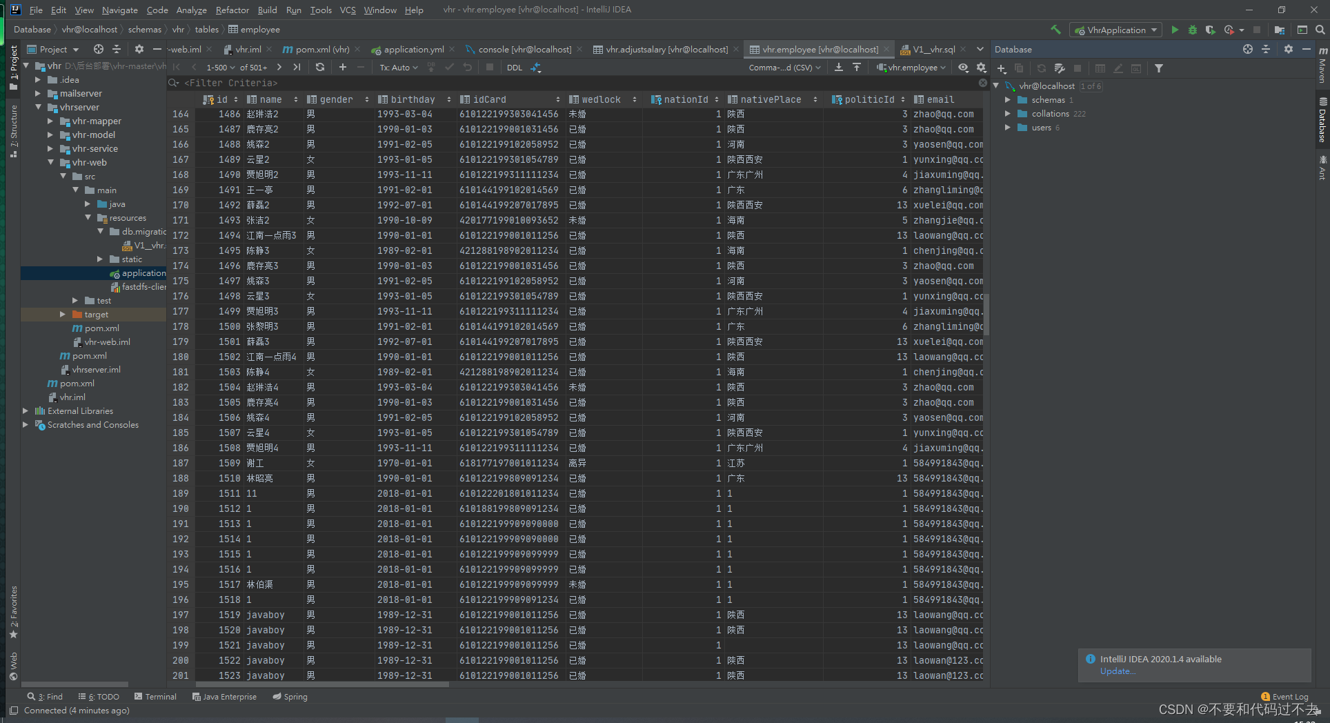 IDEA连接mysql数据库（Server returns invalid timezone. Need to set ‘serverTimezone‘ property.）_idea连接 ...