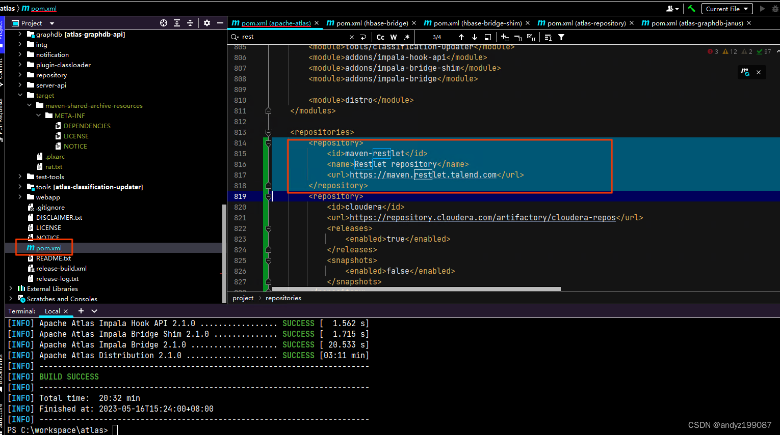 CDH 6.3.1/6.3.2 集成Atlas2.3.0及问题解决_cdh6.3.2 集成atlas-CSDN博客