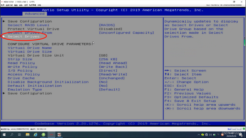 新华三服务器R6900G3（raid卡型号9361-8i）新增硬盘raid5配置（超详细）_9361-8i阵列卡操作手册-CSDN博客