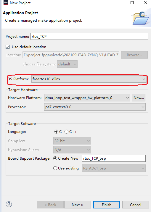ZYNQ中freeRTOS实时操作系统之TCP数据传输_zynq tcp-CSDN博客
