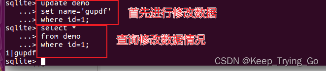 Linux下的sqlite数据库的基本使用linux Sqlite Csdn博客