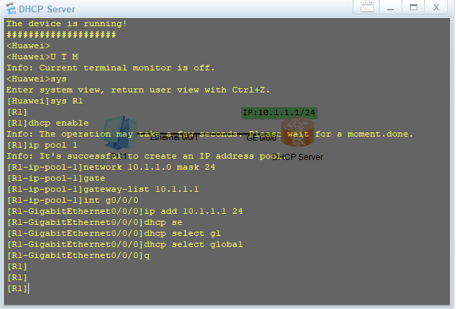 华为[ENSP]DHCP基本配置实例_enspdhcp配置实例-CSDN博客