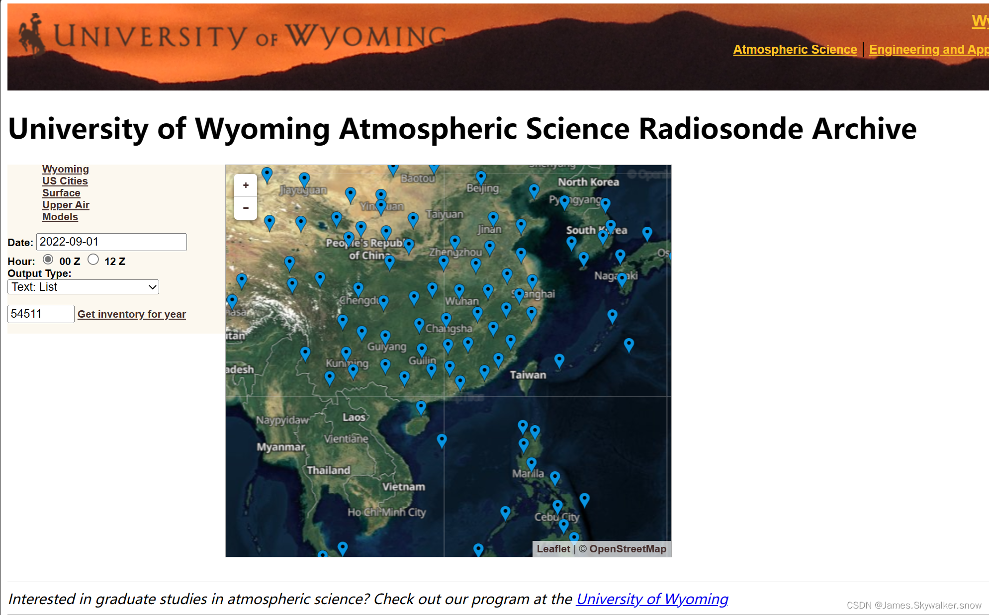 怀俄明州大学国内探空数据_怀俄明探空站网站无法访问-CSDN博客