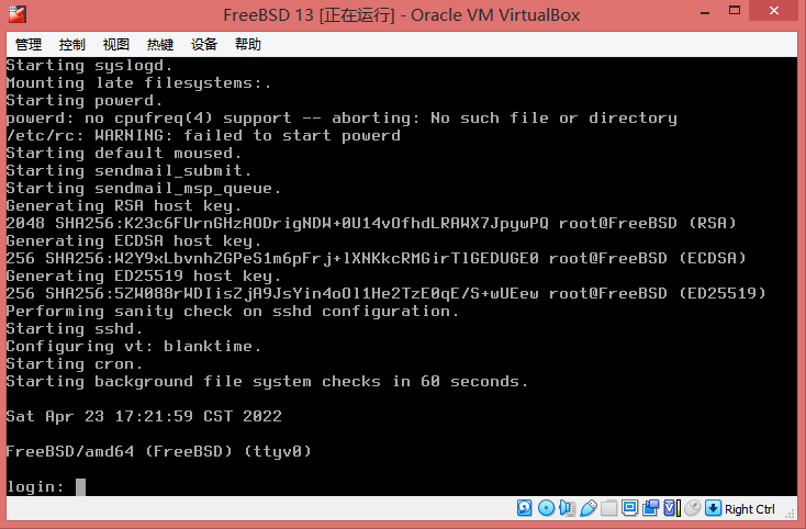 安装 FreeBSD-13.0-RELEASE-amd64_freebsd安装图形界面-CSDN博客
