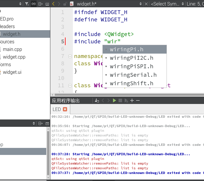 树莓派学习笔记5.1-将wiringPi部署到QT_qt安装wiringpi-CSDN博客