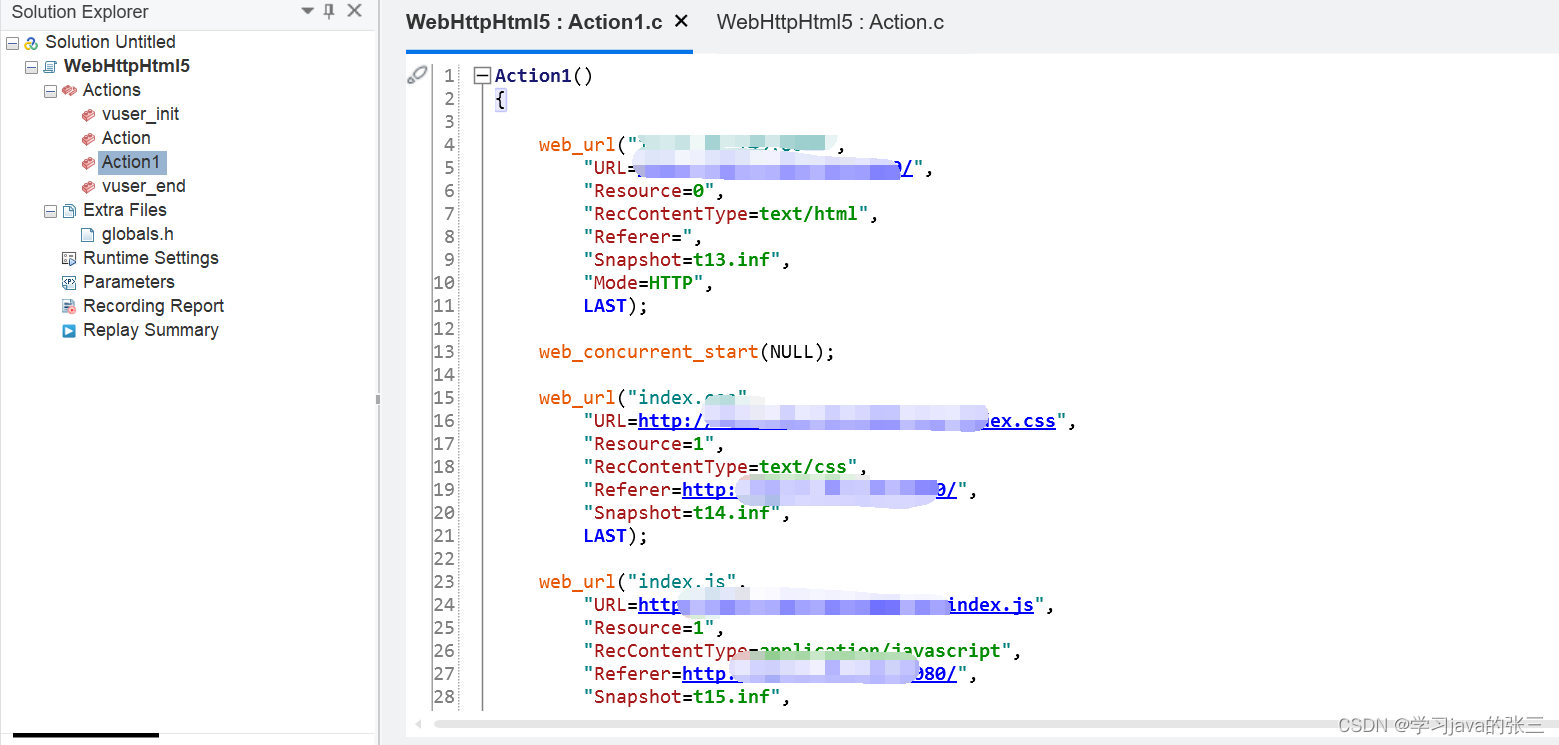 12.LoadRunner，基于html录制和基于url录制-CSDN博客