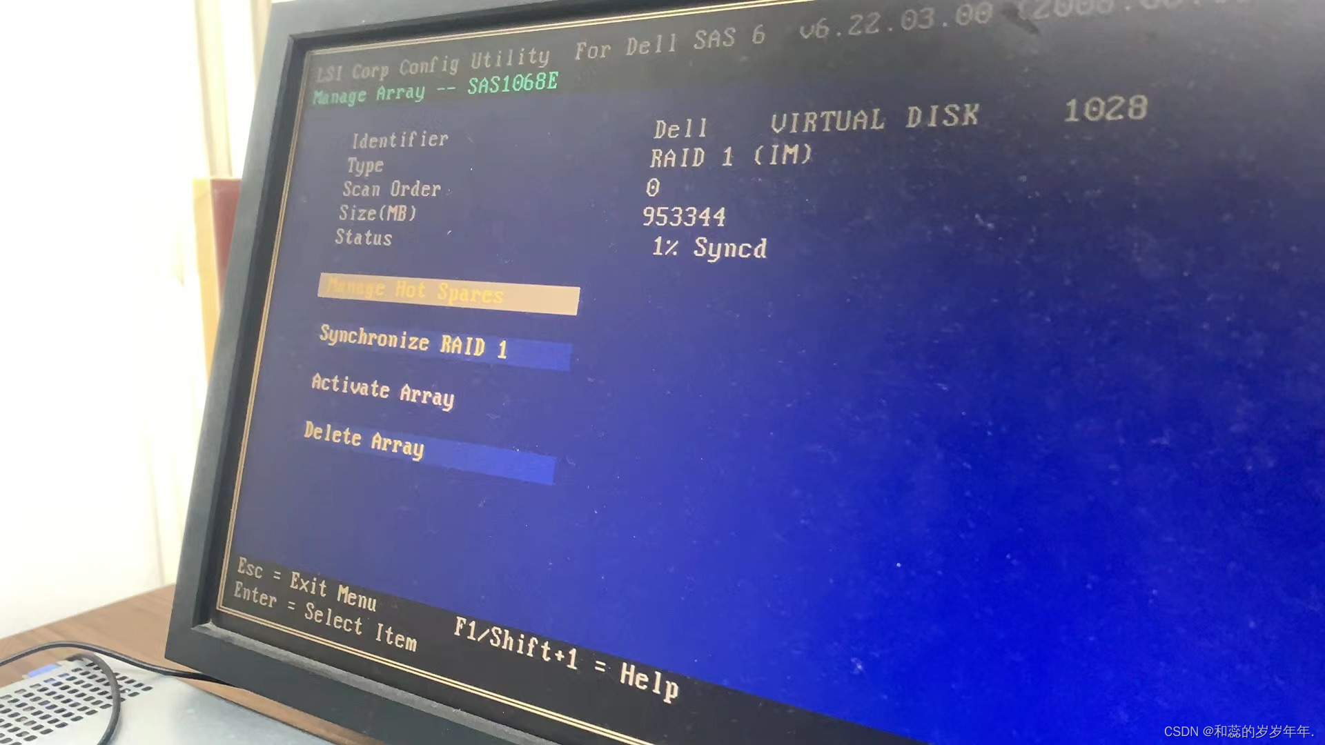 戴尔R710服务器配置raid阵列（附图文）_dellr710做raid-CSDN博客