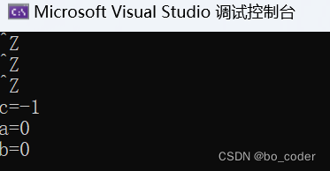 EOF详解_scanf输出eof-CSDN博客