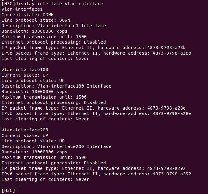 H3C S6520 配置arp static_h3c arp static-CSDN博客