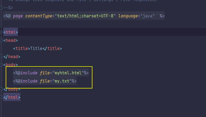 JSP（1）_创建一个info.jsp并使用include指令静态包含header.jsp和footer.jsp两-CSDN博客