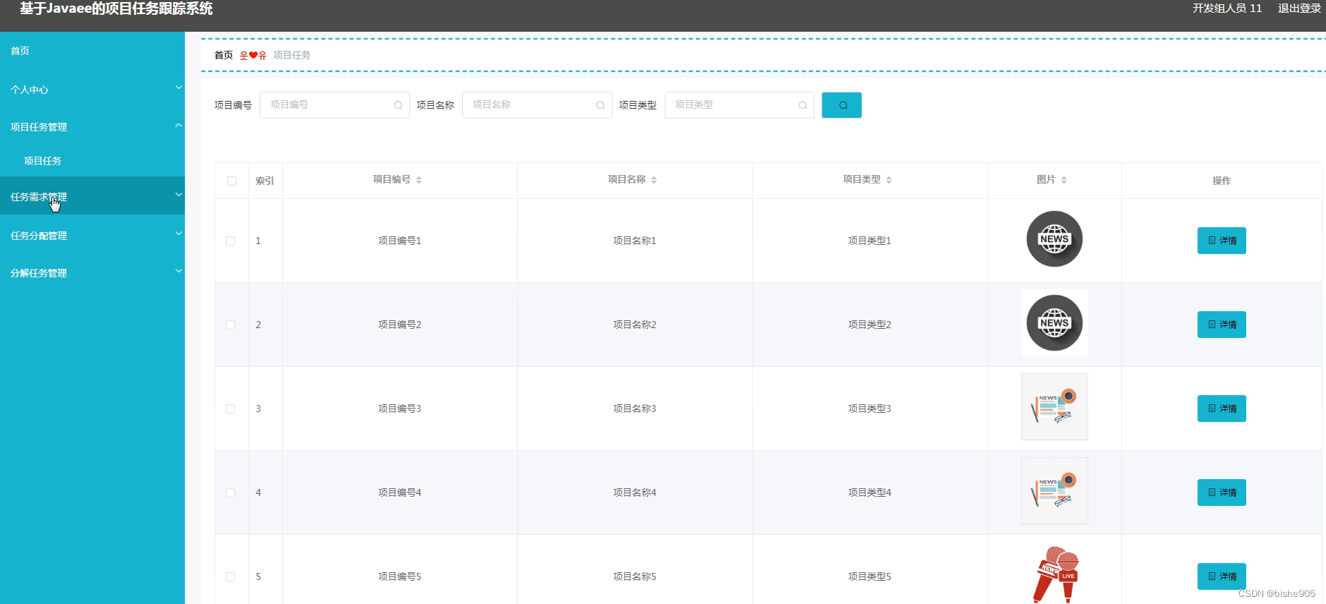 Java计算机毕业设计项目任务跟踪系统(附源码、数据库)java事项跟踪系统 博客 Csdn博客