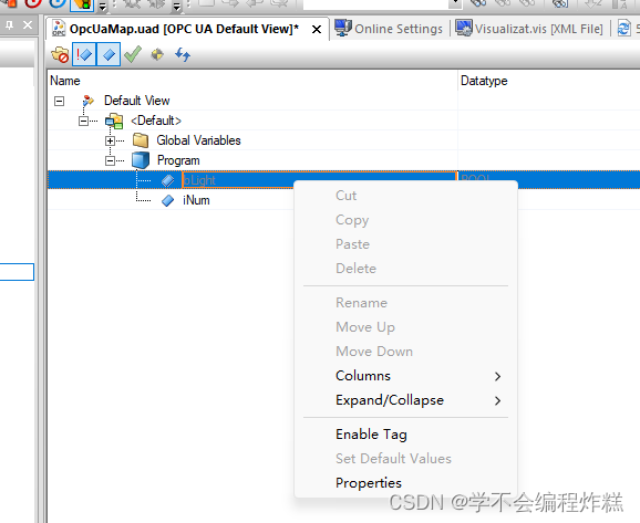【贝加莱PLC基础教学】4.AutiomationStudio界面交互与仿真_贝加莱visual component vc4 和mapp view-CSDN博客
