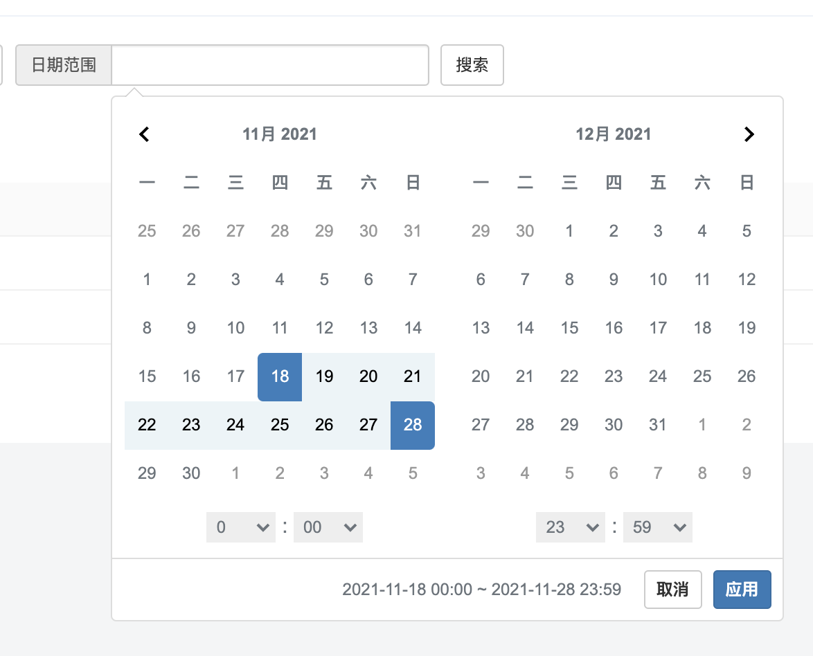 daterangepicker日期范围选择插件设置默认值为空的方法-CSDN博客