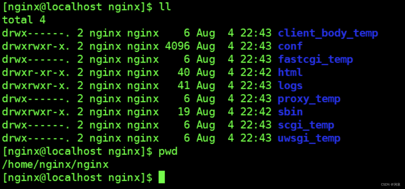 Nginx在Linux普通用户下安装_普通用户安装nginx-CSDN博客