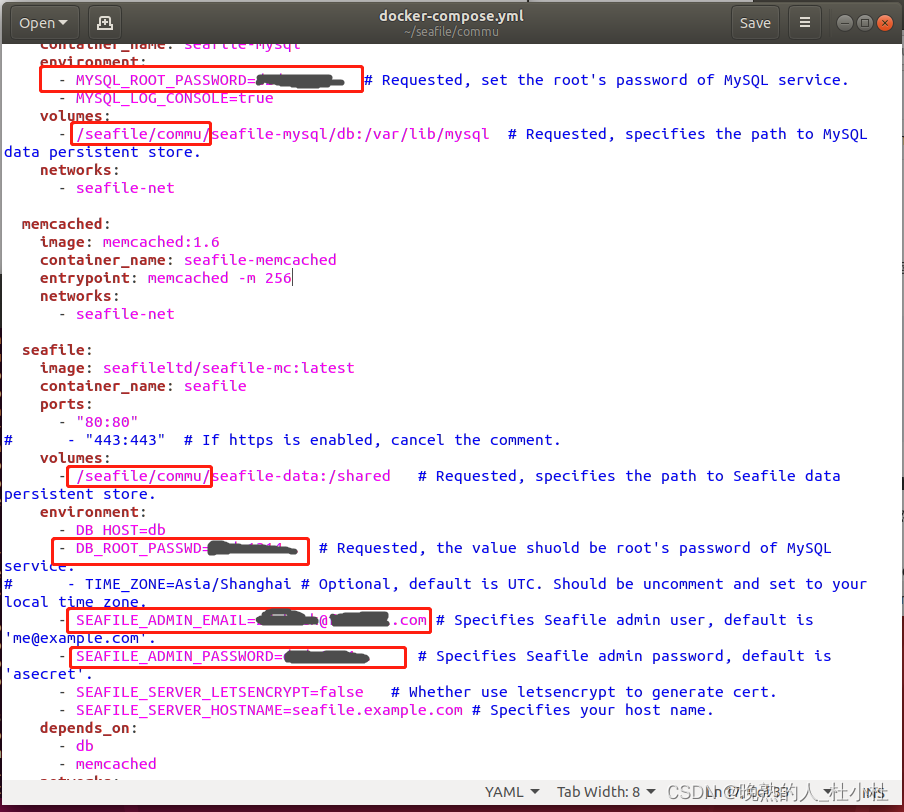 Docker 部署 Seafile 服务 Docker Seafile Csdn博客