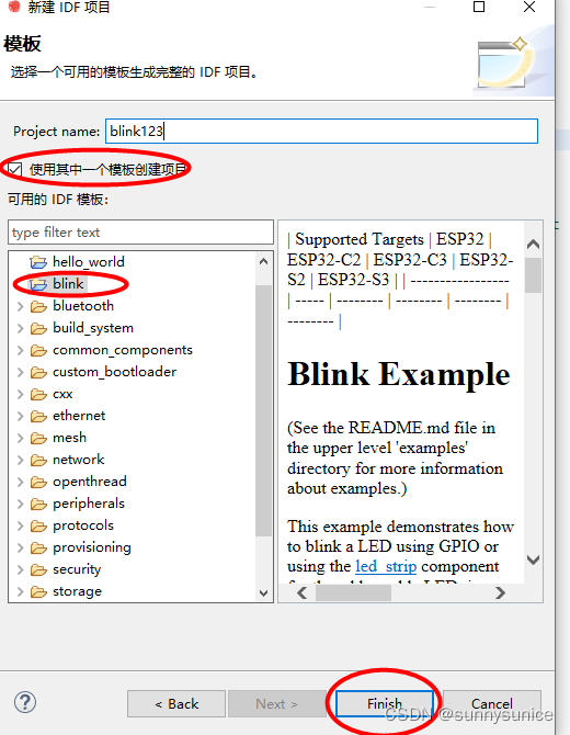 细说基于idf Ide的esp32 入门例程blink工程esp32 Ide Csdn博客
