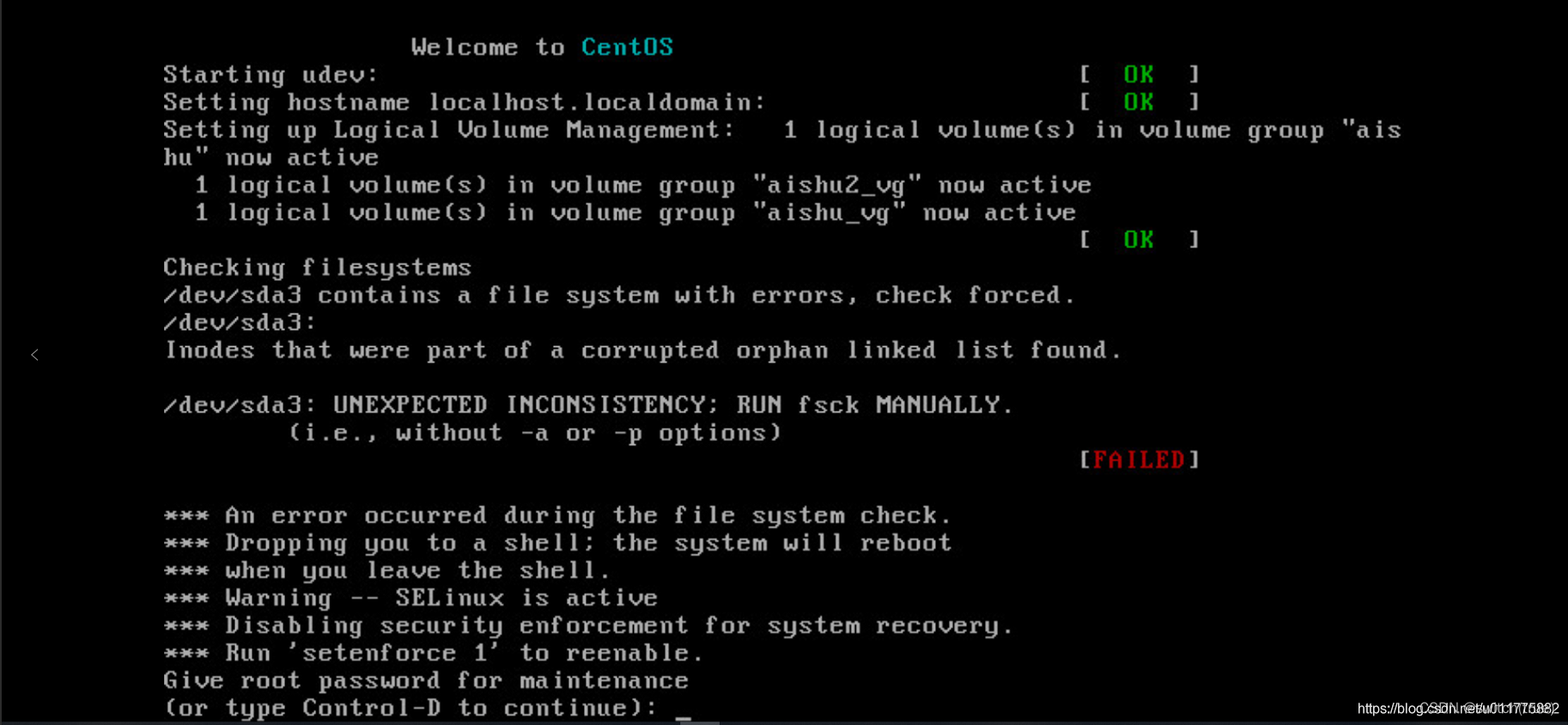 linux-run-fsck-manually-switch-true-csdn