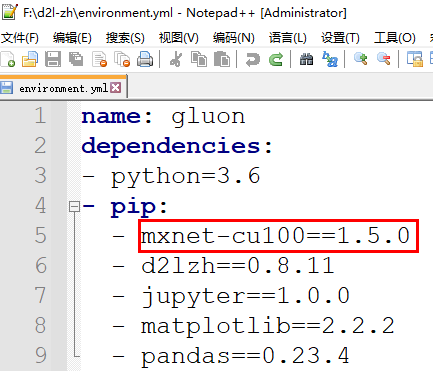 李沐等主编的《动手学深度学习》Mxnet-cpu+gpu环境的搭建_mxnet 教程 李沐-CSDN博客