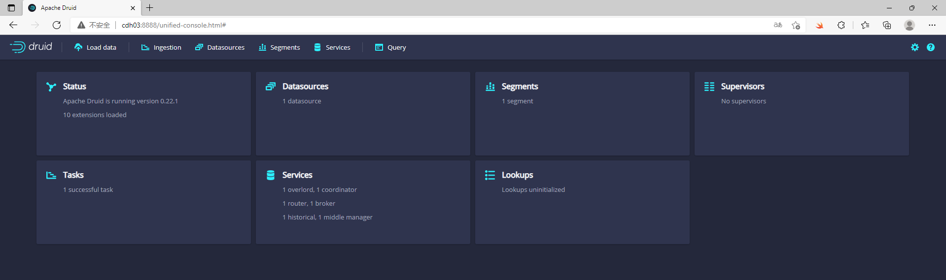 Apache Druid (incubating) 安装及使用_apache druid安装-CSDN博客