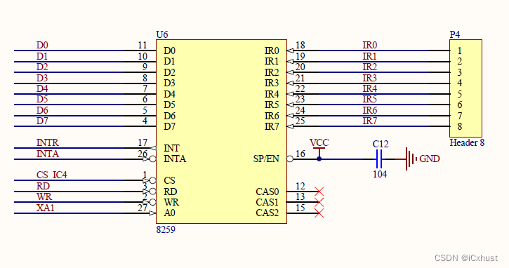 8088单板机上8253、8259的初始化代码_8259代码-CSDN博客