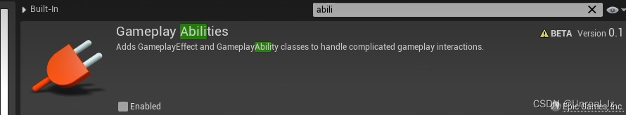 UE虚幻引擎 GAS 框架梳理和基本初始使用操作_ue gas中ge的tag-CSDN博客