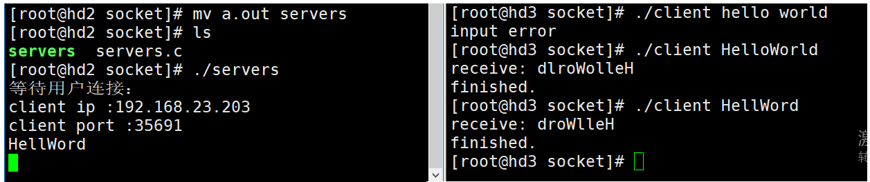 Linux网络编程入门 ---- 实现客户端与服务端通信_linux /dev/tty 收到字符后会自动发送回复-CSDN博客