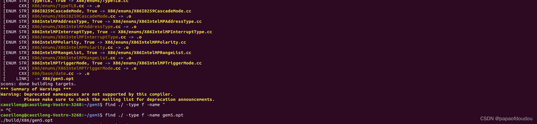 ubuntu18.04安装并测试gem5模拟器_ubuntu18.04anzhuang gem5-CSDN博客