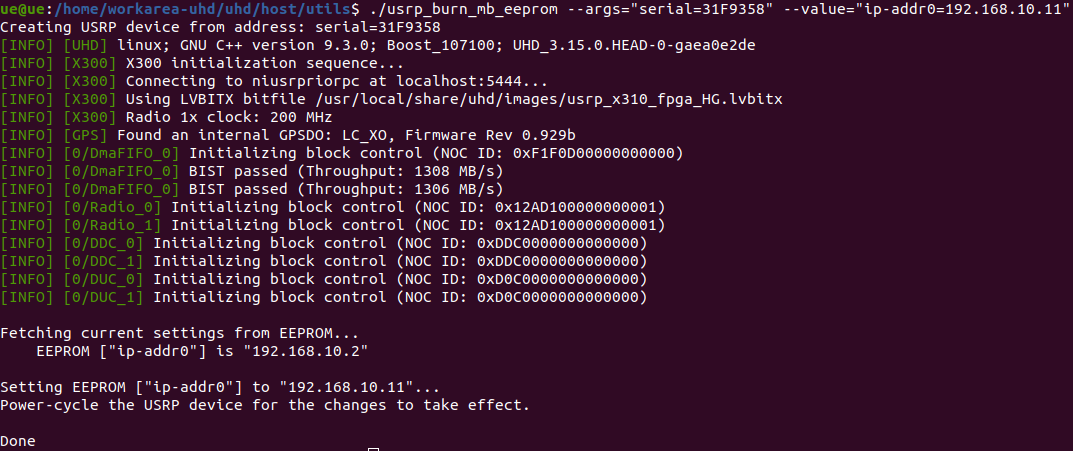 【USRPx310系列（NI USRP2940-2955）+ srsRAN】环境搭建与应用-CSDN博客