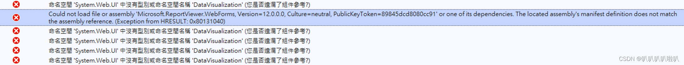 “could Not Load File Or Assembly Microsoft Reportviewer Webforms ” Could Not Load File Or