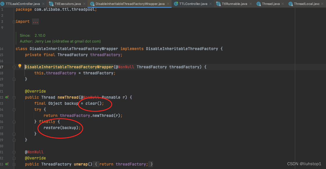 TransmittableThreadLocal内存泄漏问题排查解决_transmittablethreadlocal 内存泄露-CSDN博客